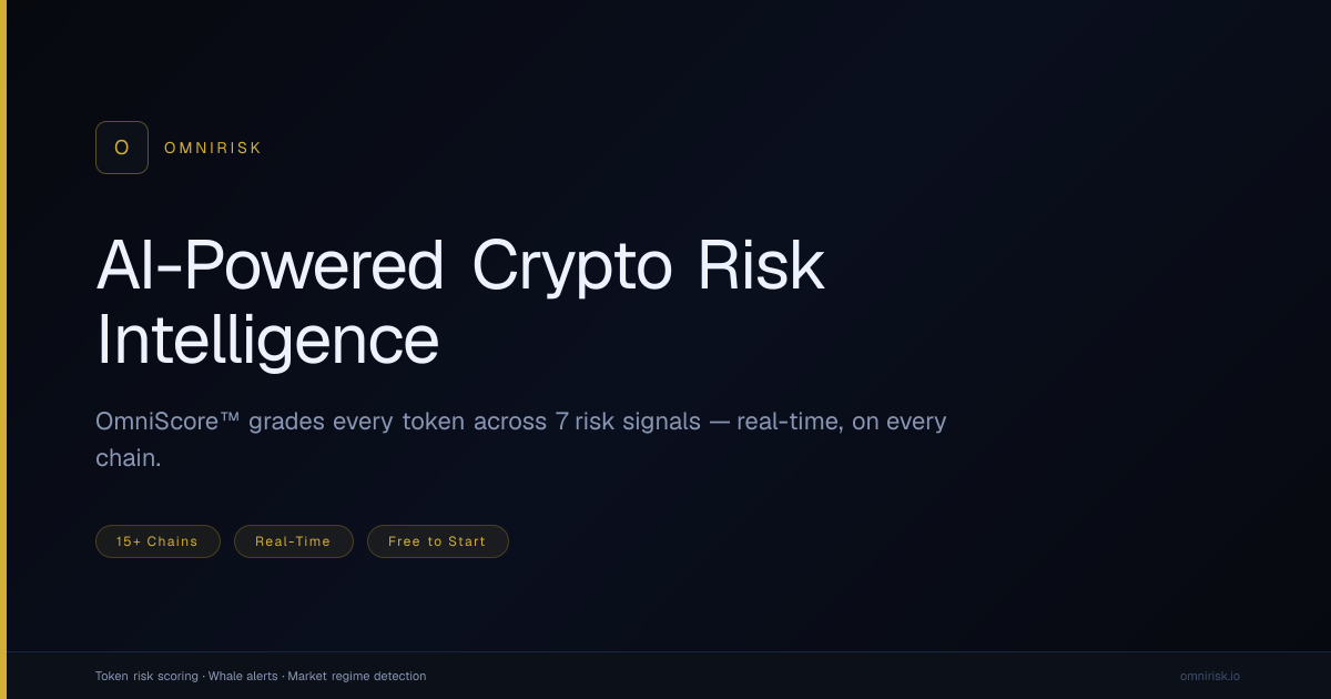 Crypto Liquidity Monitoring — Real-Time DeFi Pool Risk Intelligence